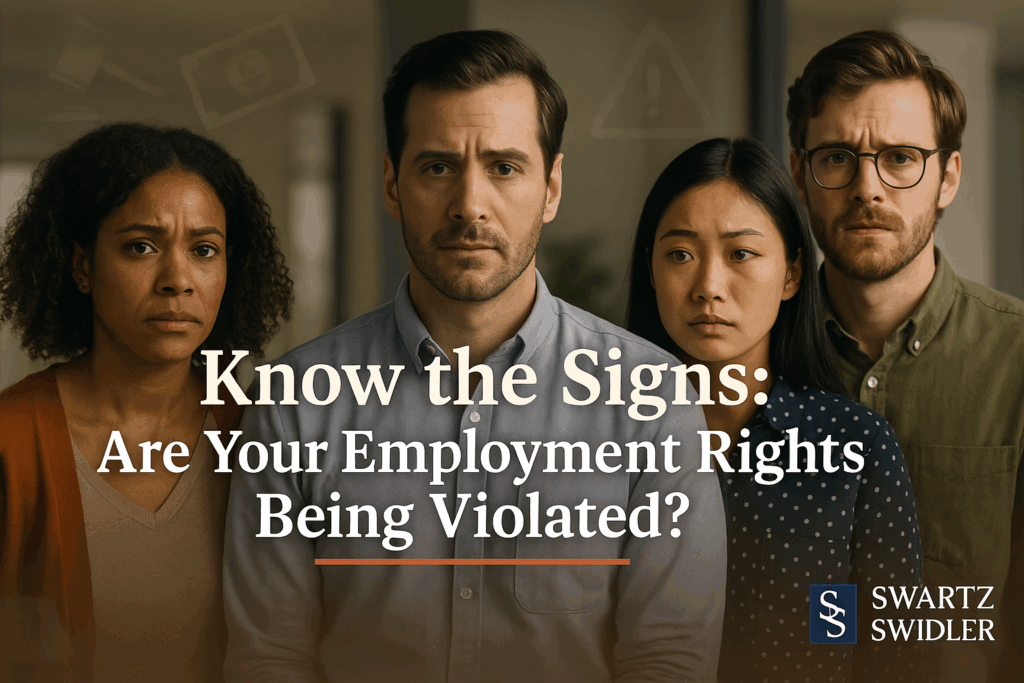 5 Signs Your Employer Is Violating Your Employment Rights | New Jersey ...
